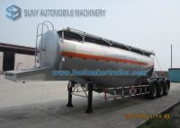 China V shape 3 Axles 35m3 Dry Bulk Tank Trailer Cement Semi Trailer For Transportation for sale