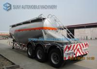 China V shape 3 Axles 35m3 Dry Bulk Tank Trailer Cement Semi Trailer For Transportation for sale
