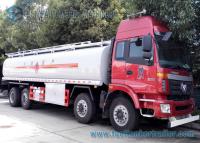 China 8x4 40m3 315HP Oil Tanker Truck Oil Tank Trailer Fonton Auman for sale