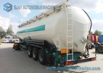 China Aluminum Lifting 70m3 Dry Bulk Tank Trailer 3 Axle Semi Trailer for sale