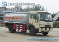 China Carbon Steel 8m3 Transport Oil Tank Trailer 4x2 7900x2380x3150mm for sale