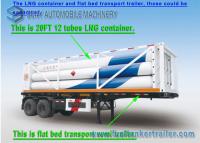China High Performance 12 Tubes Containe CNG Tank Trailer ISO11120 / BV for sale