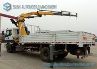 China 8000KG Foton Knuckle Boom Crane Mounted Truck 4 X 2 YC4E140-33 Engine for sale