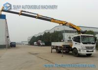 China 8000KG Foton Knuckle Boom Crane Mounted Truck 4 X 2 YC4E140-33 Engine for sale