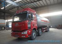 China 8 x 4 4 Axles Bobtail Liquid Propane Gas / LPG Tank Trailer Truck 15 Ton for sale
