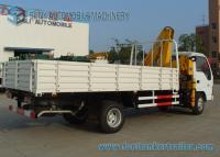 China 4 X 2 Isuzu 3000KG Diesel Crane Mounted Truck With Knuckle Boom for sale