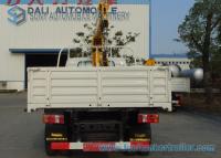 China 4 X 2 Isuzu 3000KG Diesel Crane Mounted Truck With Knuckle Boom for sale