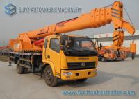 China 6000KG / 6T 4 X 2 Dongfeng Crane Mounted Truck WITH Right Hand Drive for sale