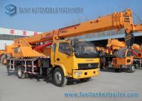 China 6000KG / 6T 4 X 2 Dongfeng Crane Mounted Truck WITH Right Hand Drive for sale