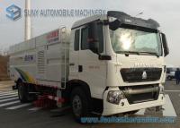 China HOWO 7M3 7000L / 5000L 5M3 Sanitation Truck Road Cleaning Truck 4X2 for sale