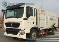 China HOWO 7M3 7000L / 5000L 5M3 Sanitation Truck Road Cleaning Truck 4X2 for sale