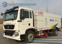 China HOWO 7M3 7000L / 5000L 5M3 Sanitation Truck Road Cleaning Truck 4X2 for sale