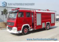 China Heavy Duty HOWO 310Hp 10000L Diesel Fire Fighting Vehicle 2 Axle for sale