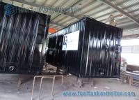 China Professional 20 Feet 29000L Asphalt Tanker Trailer With Heating System for sale