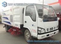 China Isuzu 4000L 4000KG Dust Clear Road Sweeping Truck 4 X 2 88kw / 120hp for sale