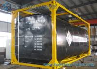 China ISO Frame Liquid Bitumen Storage Tanks Asphalt Tanker Trailer 20 Foot Shipping Container for sale