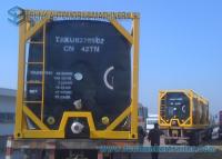 China Transportation 40FT Bitumen / Asphalt Tanker Trailer With Self Discharge for sale
