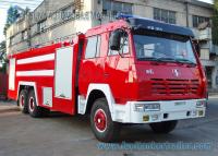 China Shacman 10000L Water / Foam Fire Fighting Vehicle SX1255UM434 for sale