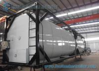 China Horizontal 40 Feet 50000L Heating Bitumen Tanker ISO Tank Containers for sale
