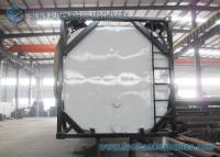 China Horizontal 40 Feet 50000L Heating Bitumen Tanker ISO Tank Containers for sale