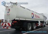 China Howo 8x4 Sinotruk Fuel Chemical Tanker Truck , 310HP Carbon Steel Tanker Truck for sale