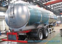 China SUNY 28000L Aluminum 5083 Oil Tank Trailer Tandem Axle Utility Trailer for sale