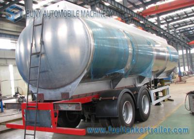 China SUNY 28000L Aluminum 5083 Oil Tank Trailer Tandem Axle Utility Trailer for sale