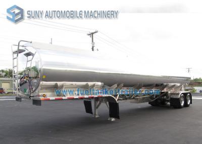 China Horizontal Oil Tank Trailer 30000 Liters 2 Axles Fuel tanker Semi Trailer for sale