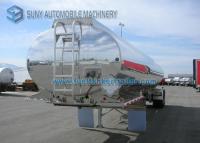 China High Capacity DOT Ellipse Two Axle Oil Tank Trailer 35000L Without Painting for sale