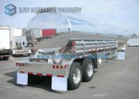 China High Capacity DOT Ellipse Two Axle Oil Tank Trailer 35000L Without Painting for sale