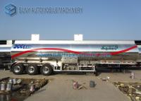 China Customized Stainless Steel Tanker Trailers for sale
