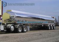 China 3 Axle 42000L Lightweight Aluminum Alloy Semi Tanker Trailers for sale