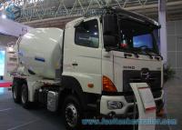 China 6X4 HINO 8m3 350Hp 3D Cement Mixer Truck With Hydraulic Pump for sale