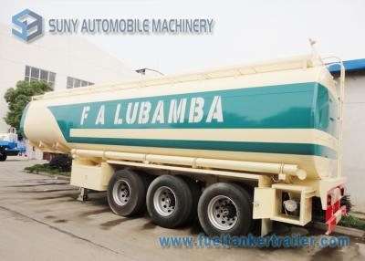 China Customized Mechanical Semi Tractor Trailer , 42000 Liters Chemical Tank trailer for sale