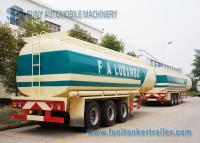 China Customized Mechanical Semi Tractor Trailer , 42000 Liters Chemical Tank trailer for sale