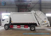 China Isuzu 5 Speed Two Axle Garbage Trucks / Vehicle Single Row 130 Hp for sale