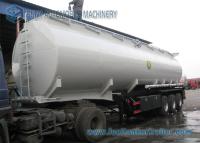 China Colored Cargo Tractor Oil Tank Trailer 3 Axle With Gravity Discharge for sale