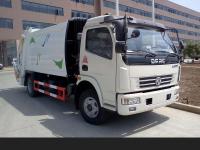 China Dongfeng 4m3 5m3 6m3 4x2 Garbage Trucks Single Row 120hp 2 Axles for sale