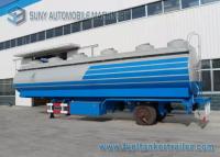 China Transportation 48000L Q345 Mild Steel Oil Tank Trailer 3 Axle for sale