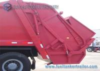 China Diesel Q235 HOWO 6x4 3 Axle Garbage Trucks 7000kg / 18000kg Load for sale