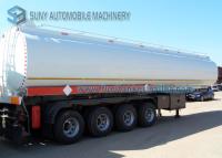China Heavy Duty Elliptical 4 Axle Oil Tank Trailer Container Semi Trailer for sale