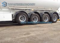 China Transportation 60000L Fuel Tank Semi Trailer 4 Axle Trailer 14500*2500*3950mm for sale
