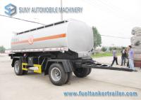 China Chemical Liquid International Tank Trailer Double Full Axle 15000L for sale
