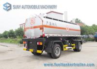 China Chemical Liquid International Tank Trailer Double Full Axle 15000L for sale