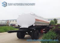 China High Performance 20000L 3 Axle Train Oil Tank Trailer With Ellipse Shaped for sale