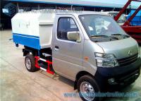 China Changan Euro 4 Gasoline Mini Garbage Trucks Rubbish Collection Truck for sale
