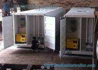 China 40 FT Mobile Refuel Station Container 36000L Oil Tank with Digital Dispensor for sale