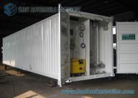 China 50000 L Mobile Refuel Station Container , ISO 40FT Oil Storage Tank for sale