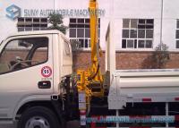 China Knuckle Boom 1 Ton Crane Mounted Truck 4230mm Max Working Radius for sale