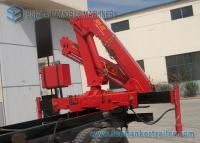 China 3.2 Ton Cargo Crane Mounted Truck SUNY Knuckle Boom Crane for sale